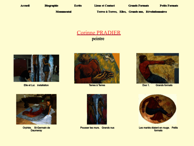 Bienvenue au corinne-pradier.com page - Index.