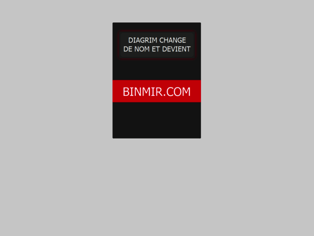 Bienvenue au diagrim.com page