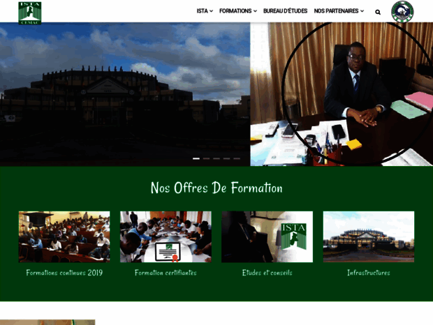 Bienvenue au ista-cemac.org page - ISTA.