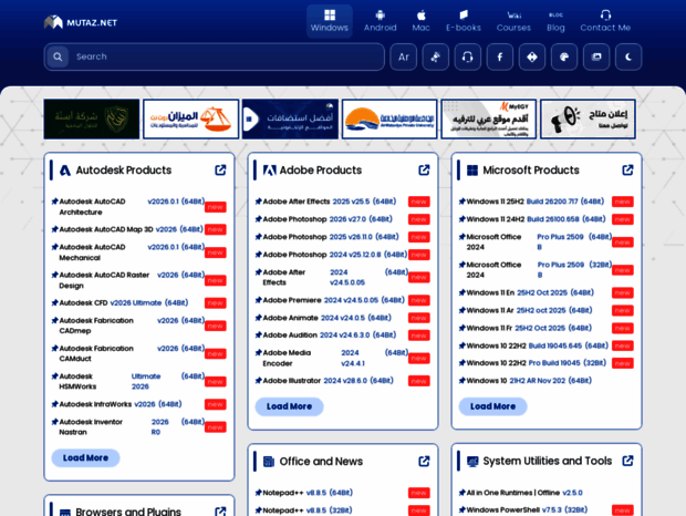 Bienvenue au mutaz.net page - Mutaz.net / Free software for Windows.
