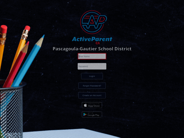 Bienvenue au psd.activeparent.net page - ActiveParent 3.0 Login.