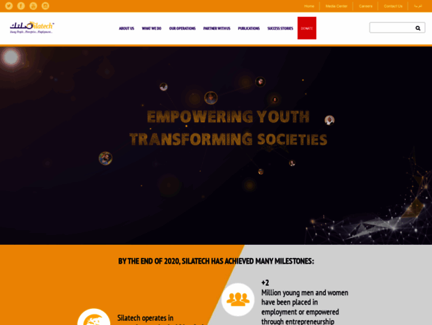 Bienvenue au silatech.org page - Silatech.