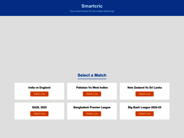 Bienvenue au smartcric.ch page - Smartcric - Live Cricket Streaming: IND vs WI, AFG vs BAN, PAK ...