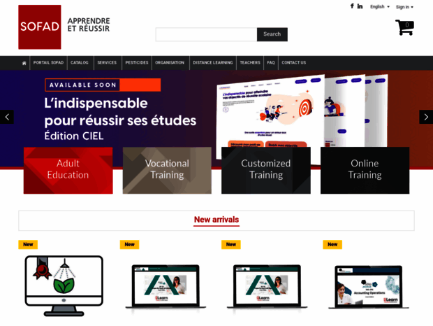 Bienvenue au sofad.qc.ca page - Sofad.