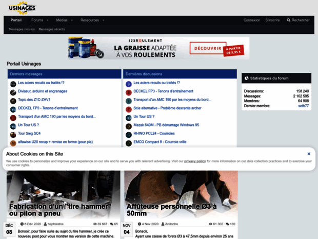 Bienvenue au usinages.com page - Portail Usinages | Usinages.