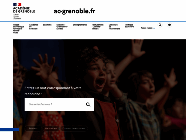 Bienvenue au ac-grenoble.fr page - Accueil | Site de l'académie de ...