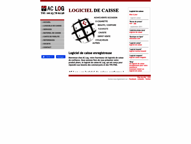 Bienvenue au ac-log.fr page - Logiciel de caisse enregistreuse pour ...