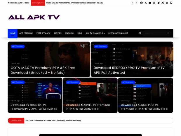 Bienvenue au allapktv.com page - ALL APK TV | GET FREE PAID AND FREE APPS.