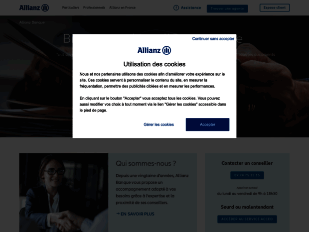 Bienvenue au allianzbanque.fr page - Allianz Banque - Accueil ...