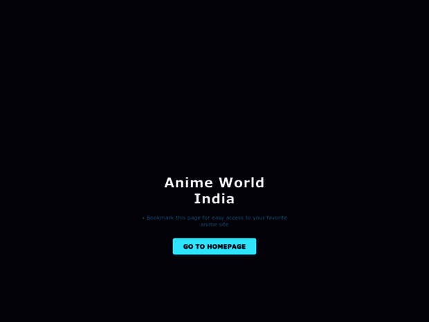 Bienvenue au anime-world.app page - Anime World India.