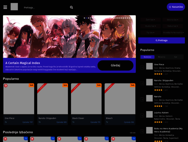 Bienvenue au animebalkan.gg page - Anime Balkan - Gledaj Anime Sa ...