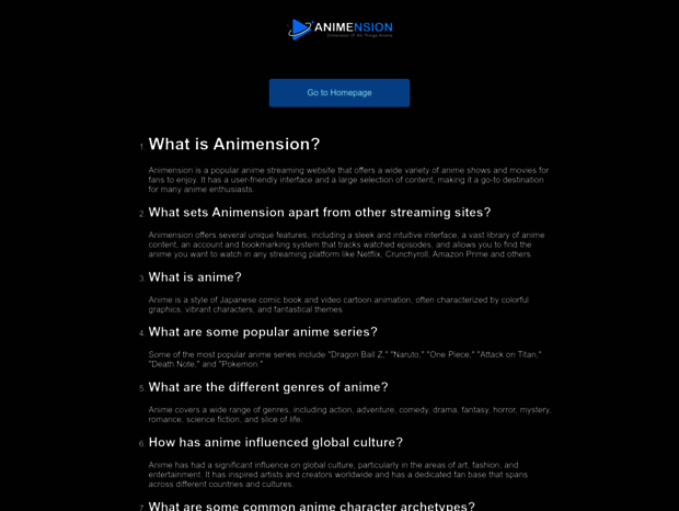 Bienvenue au animension.com page - Animension - Dimension of Anime ...