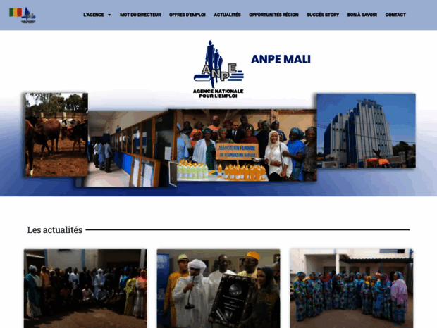 Bienvenue au anpe-mali.org page - ANPE.