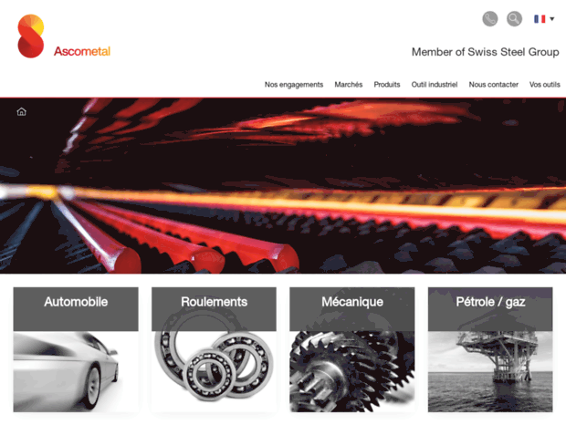 Bienvenue au ascometal.fr page - Accueil — Ascometal.