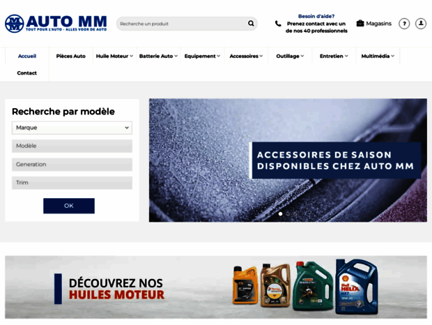 Bienvenue au automm.be page - Accueil - Auto MM.