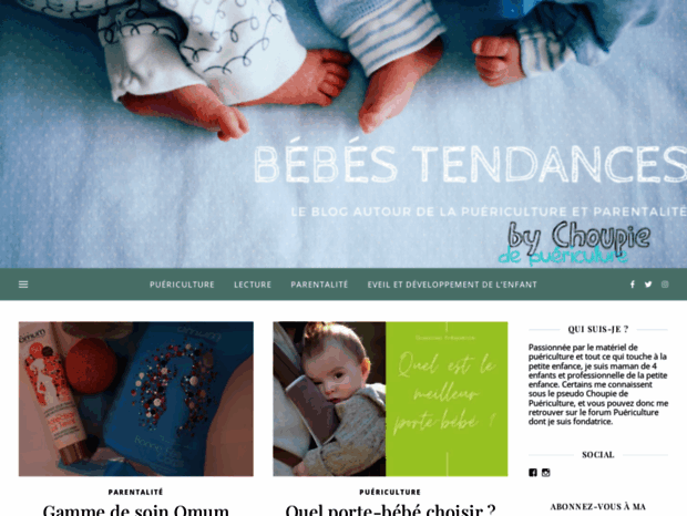Bienvenue au bebestendances.com page - Bébés Tendances | Un blog ...