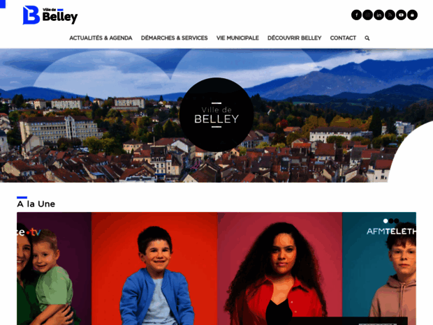 Bienvenue au belley.fr page - Belley - Site officiel de la mairie.
