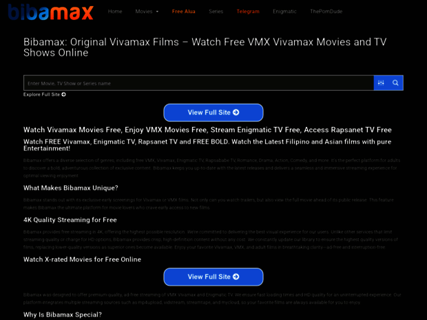 Bienvenue au bibamax.net page - Bibamax - Watch Free Vivamax Movies and ...