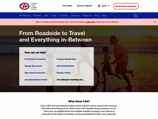 Bienvenue au caasco.com page - Home - CAA South Central Ontario.