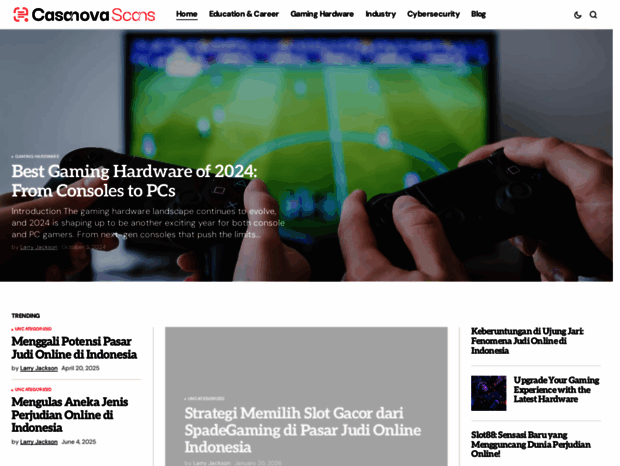Bienvenue au casanovascans.com page - Casanova Scans.