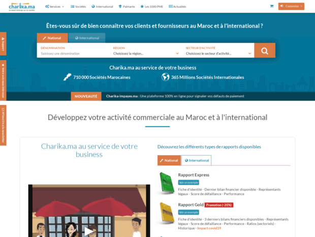 Bienvenue au charika.ma page - Charika.ma - Service d'informations sur ...