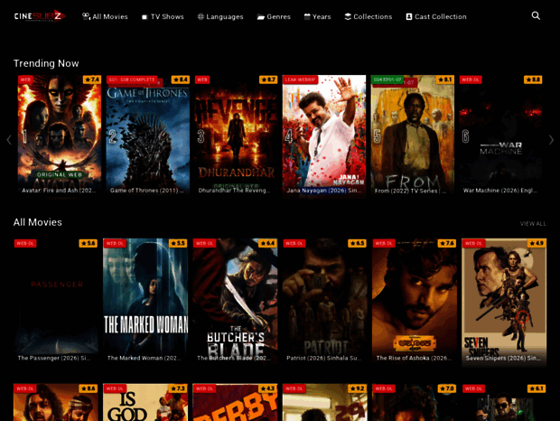 Bienvenue au cinesubz.lk page - CineSubz.lk – Sinhala Subtitles සිංහල ...