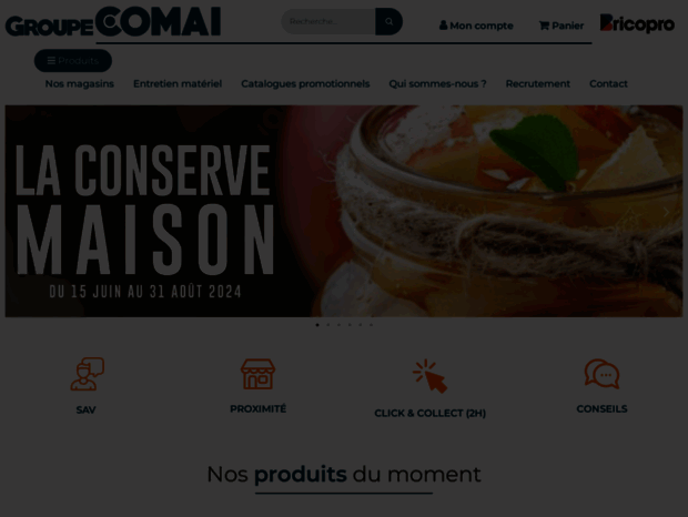 Bienvenue au comai.fr page - COMAI.