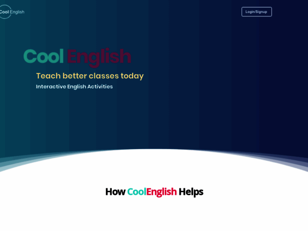 Bienvenue au coolenglish.net page - Cool English | ESL Games & Activities.