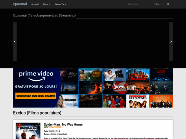Bienvenue au cpasmal.fr page - Cpasmal film streaming et série ...