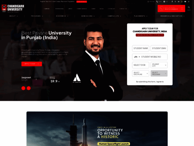 Bienvenue au cuchd.in page - Best Private University in Punjab, North ...
