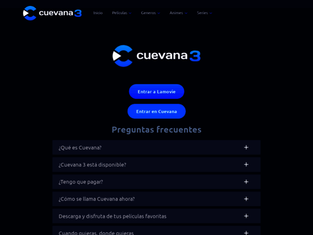 Bienvenue au cuevana.re page - Cuevana 3 - Ver Películas, Series y ...