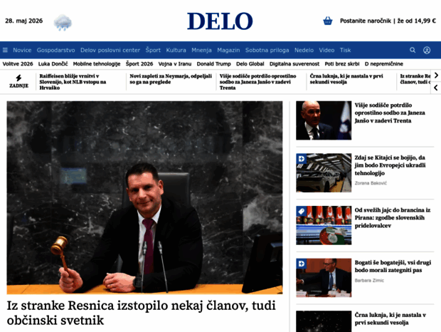 Bienvenue au delo.si page - Delo.si.