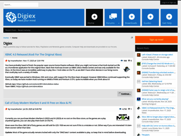 Bienvenue au digiex.net page - Digiex.