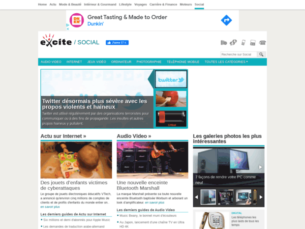 Bienvenue au digital.excite.fr page - Excite.fr - This website is for ...