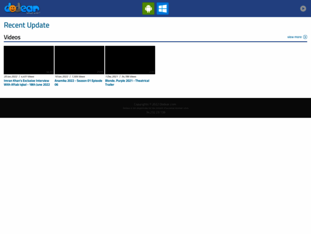 Bienvenue au dodear.com page