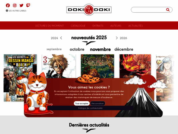 Bienvenue au doki-doki.fr page - Doki-Doki - L'éditeur manga qui palpite