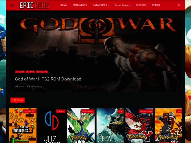 Bienvenue au epicroms.net page - EpicRoms - Download Free ROMs for PC ...