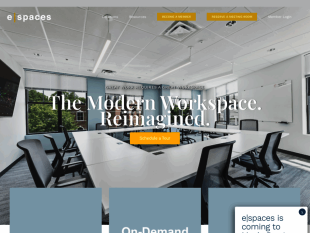Bienvenue au espaces.com page - E|spaces | Stunning Coworking, Office ...