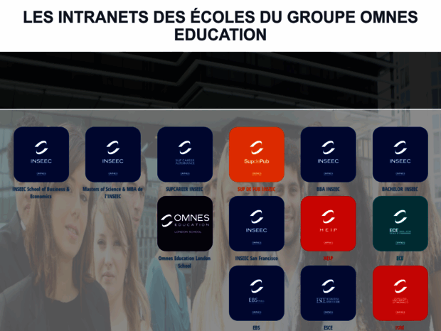 Bienvenue au etudiants.inseec.com page - Les intranets des écoles du ...