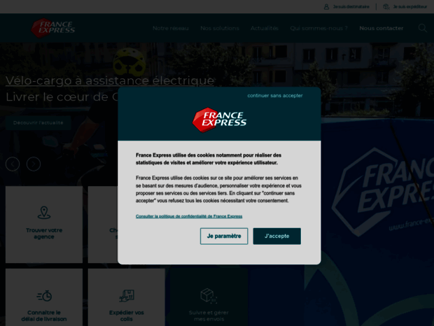 Bienvenue au france-express.com page - France Express : Transport ...
