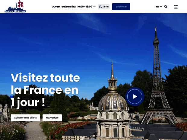 Bienvenue au franceminiature.com page - Monuments miniatures et Parc d ...