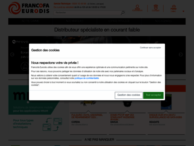 Bienvenue au francofa-eurodis.fr page - Distributeur spécialiste en ...