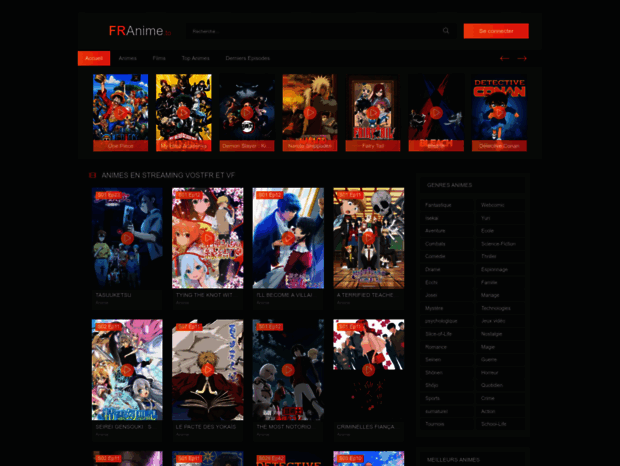 Bienvenue au franime.to page - Franime - Streaming Animes VOSTFR et VF ...