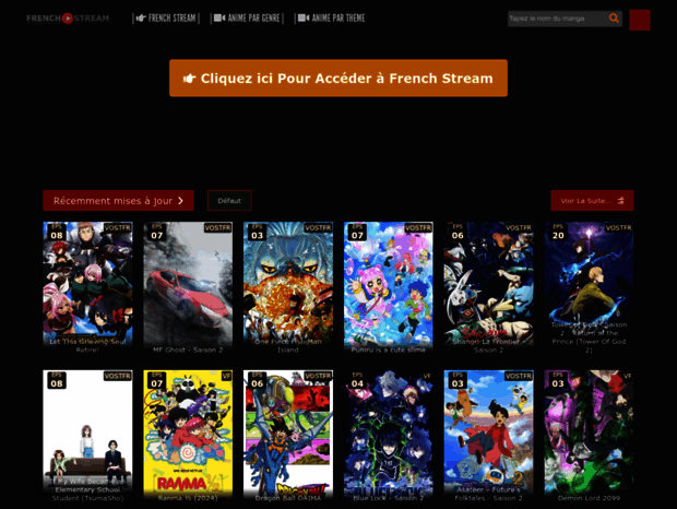 Bienvenue au french-manga.net page - French Stream