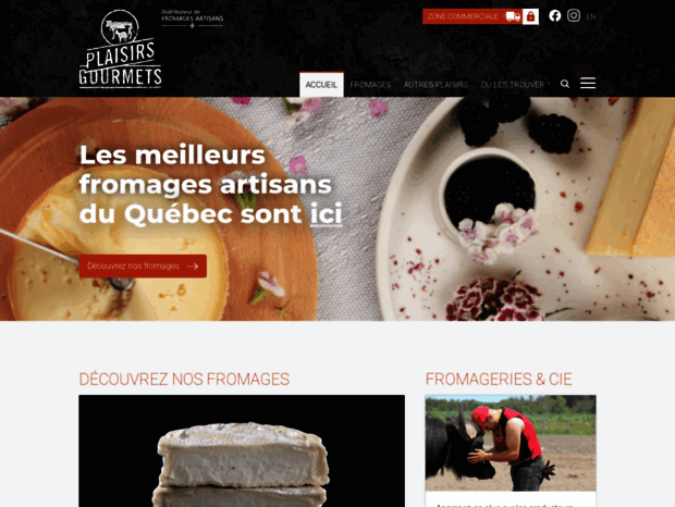 Bienvenue au fromageduquebec.qc.ca page - Fromages du Québec ...
