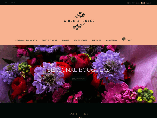 Bienvenue au girlsandroses.com page - Girls & roses | Artisan fleuriste ...
