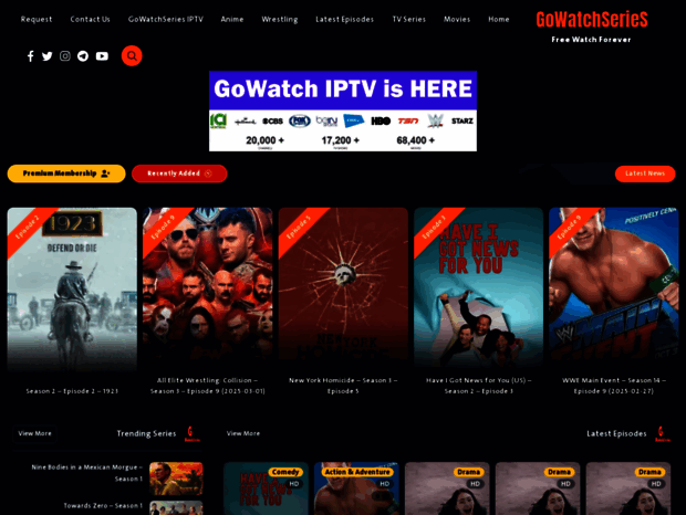 Bienvenue au gowatchseries.in page - GoWatchSeries | Watch TV Shows ...