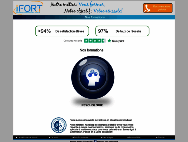 Bienvenue au ifort.fr page - Centre de formation à distance par ...