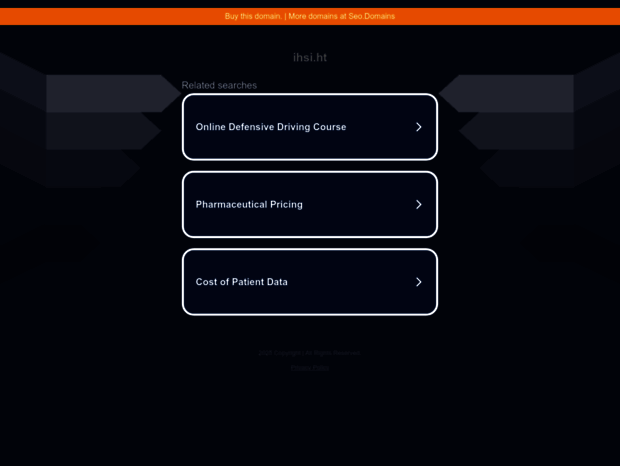 Bienvenue au ihsi.ht page - Ihsi.ht.