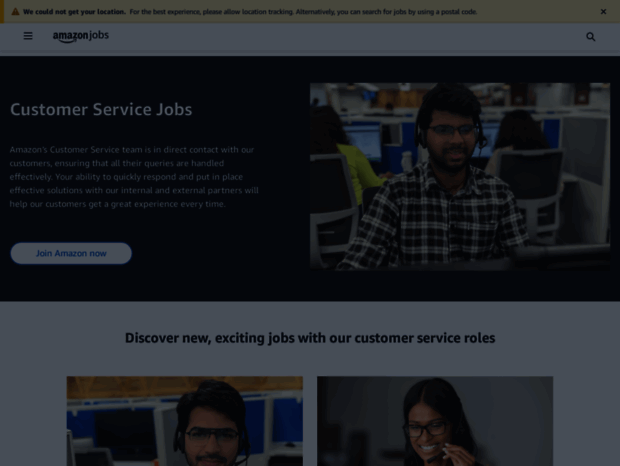 Bienvenue au jobs.amazon.in page - Customer Service Jobs | Jobs at Amazon.